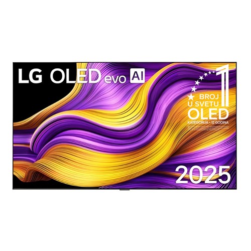 LG 77″ (195cm) OLED evo AI G5 4K Smart Televizor | OLED77G51LW