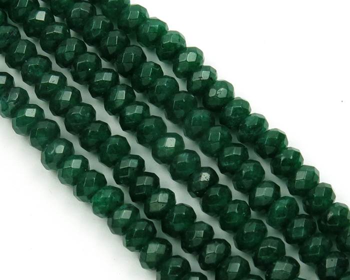 KAM_CANDY JADE (01) 3X4MM DK.GREEN – FACETOVANE RONDELE (30KOM)