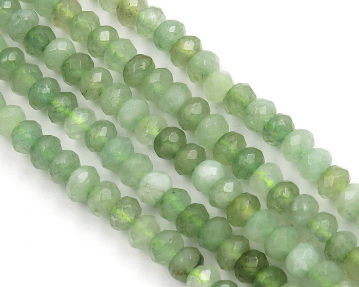 KAM_CANDY JADE (05) 3X4MM LT.GREEN – FACETOVANE RONDELE (30KOM)