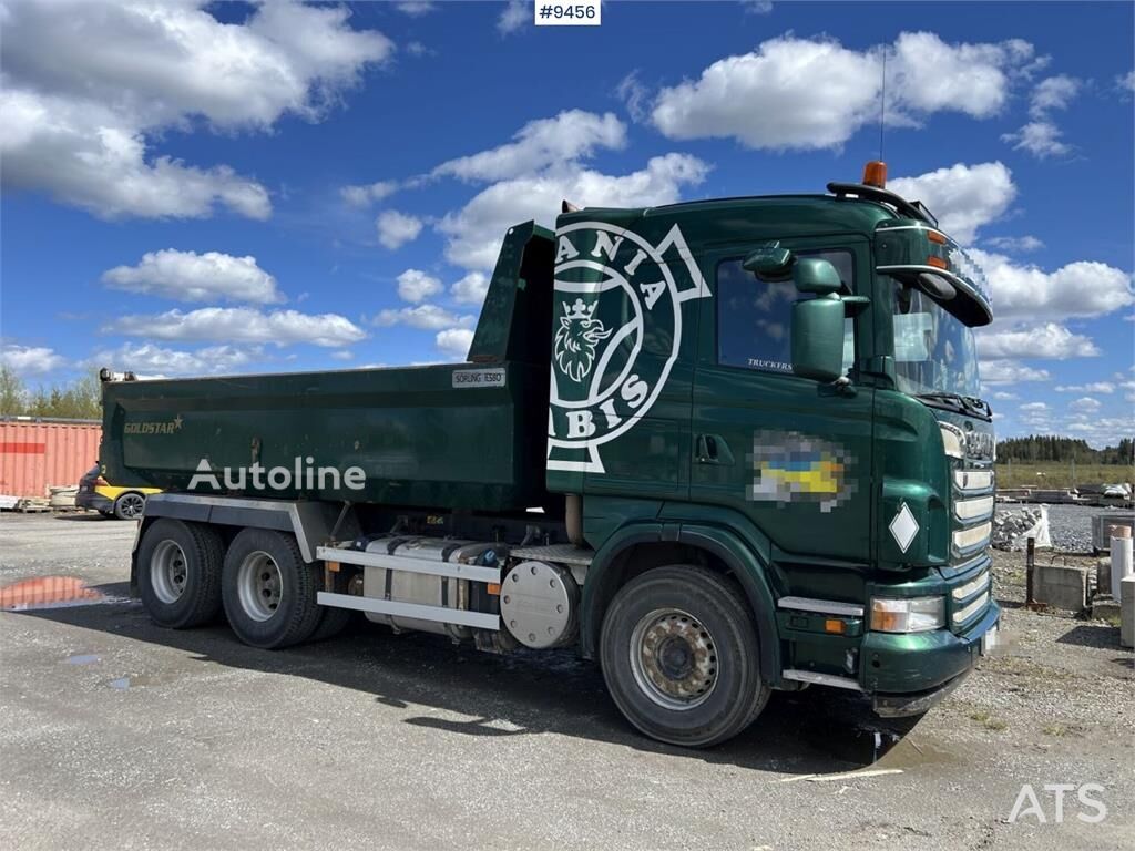 Scania R500 tipper truck (VIDEO) kiper