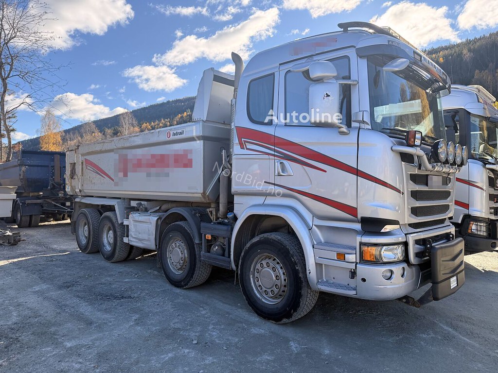 Scania R580 *8x4 *Full Steel *RETARDER *Only 280tkm *Top Condition *EUR kiper