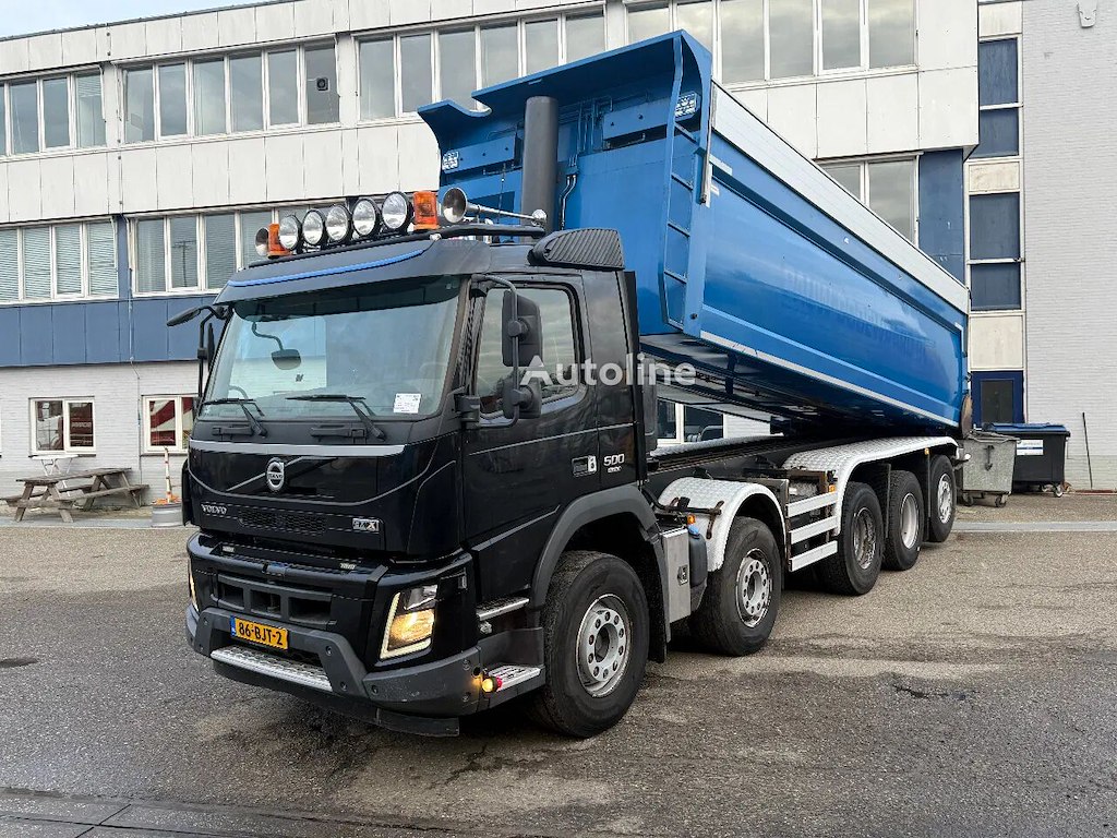 Volvo FMX 500 10X4 EURO 6 VOSSEBELT KIPPER MOT TÜV 06-26 kiper