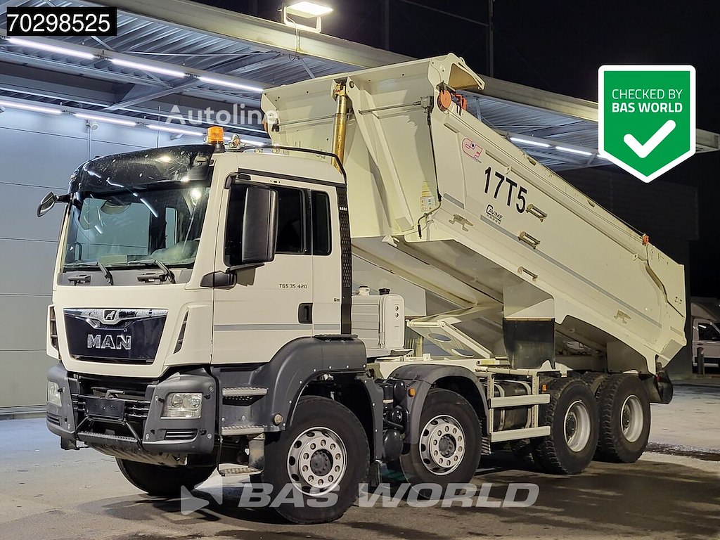 MAN TGS 35.420 8X4 Big-Axle Full Steel Euro 6 kiper