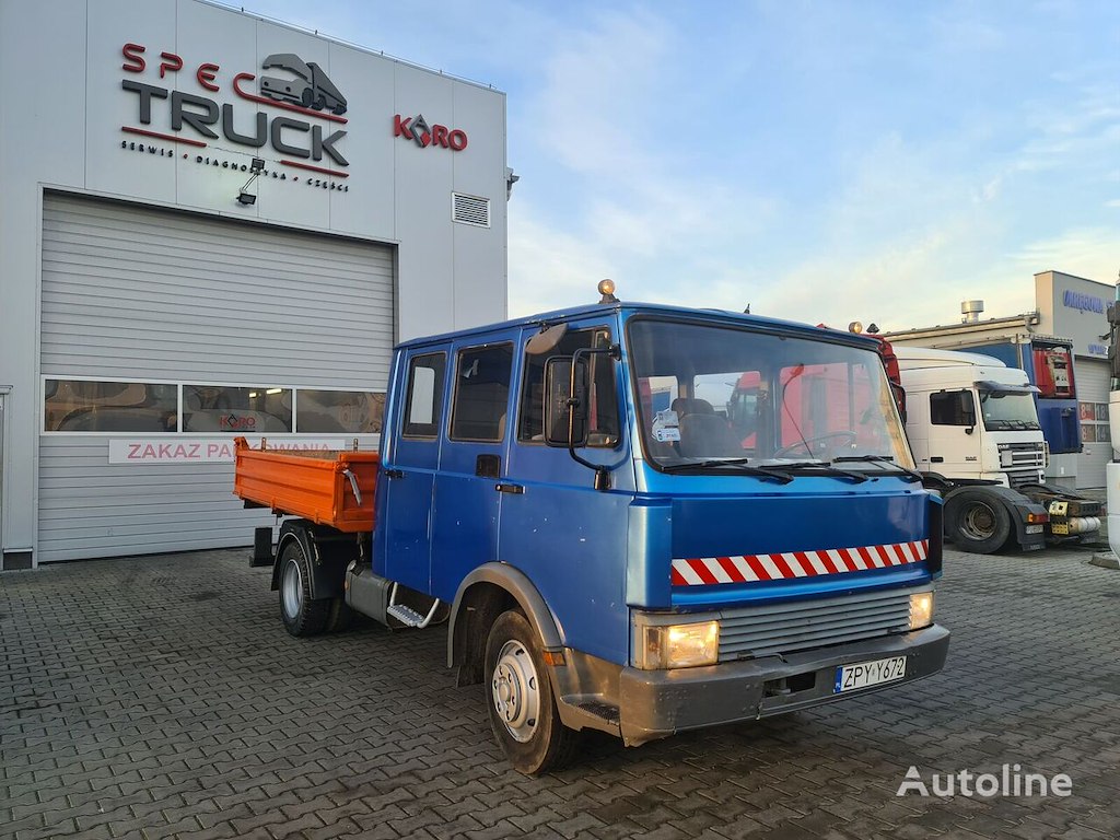 IVECO 50-9, 3 sided Tipper, full blatt kiper