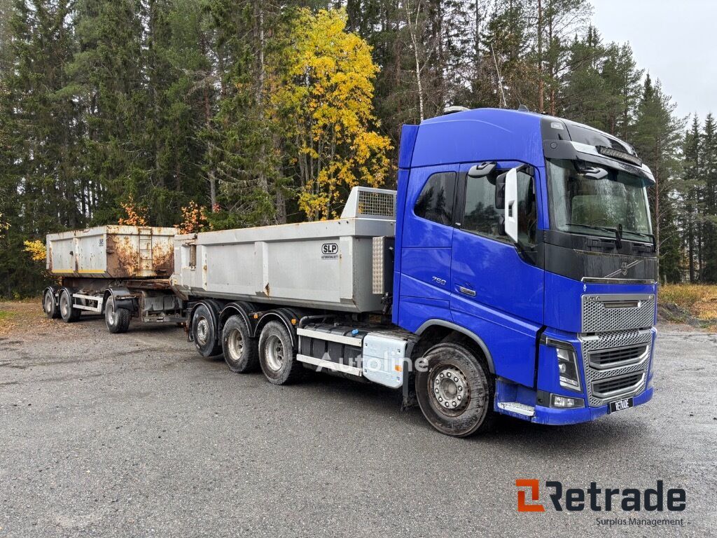 Prodaje se Volvo FH16 kiper na aukciji + prikolica kiper