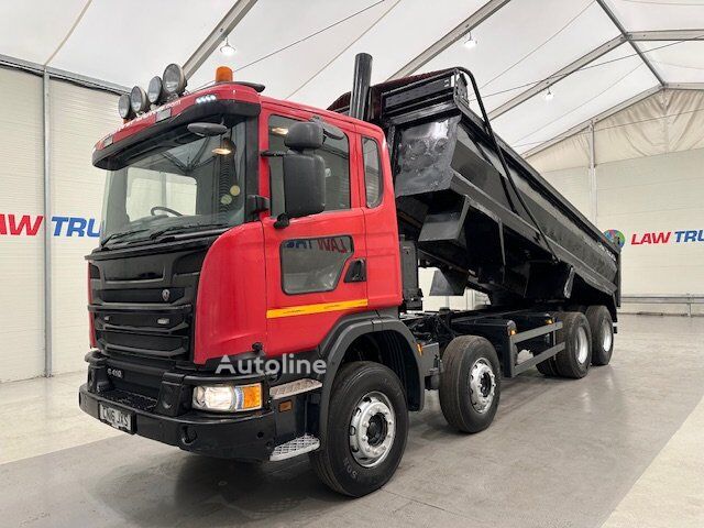 Scania G410 8x4 Sleeper Cab Steel Tipper Manual kiper