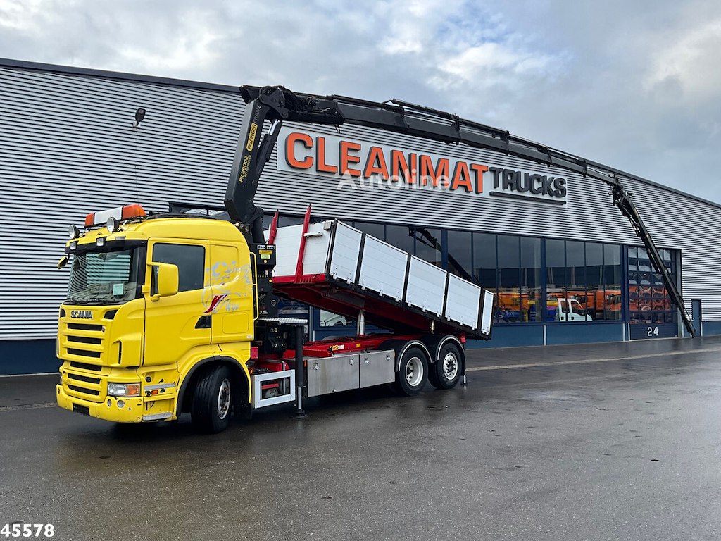 Scania R 380 Palfinger 29 Tonmeter laadkraan + Fly-Jib kiper
