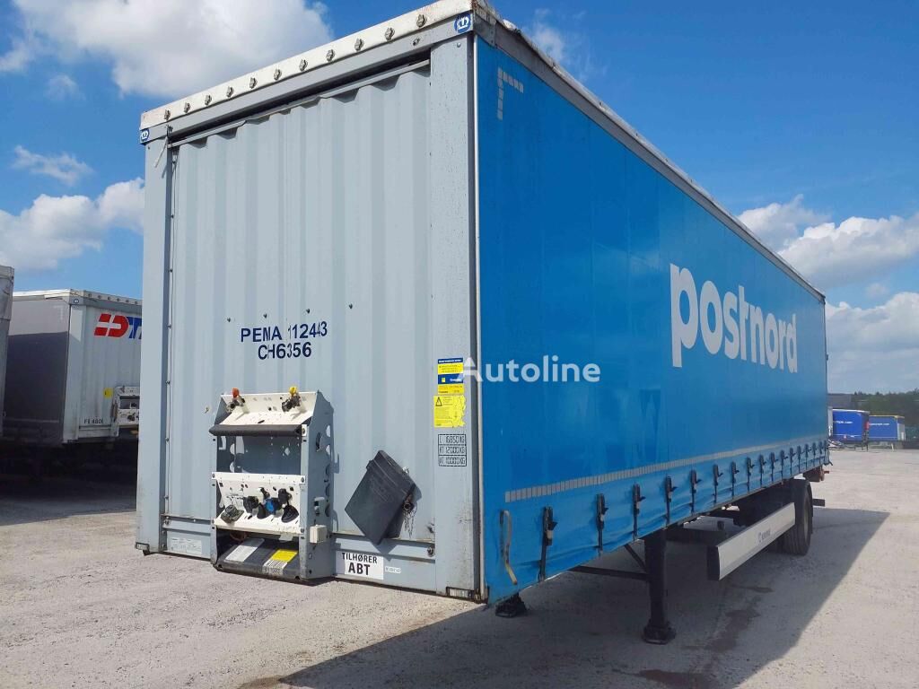 Krone Trailer Curtainsider Sliding Roof Straight poluprikolica sa kliznom ceradom (631524)