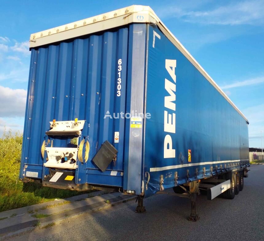 Krone Trailer Curtainsider Sliding Roof Straight poluprikolica sa kliznom ceradom (631303)