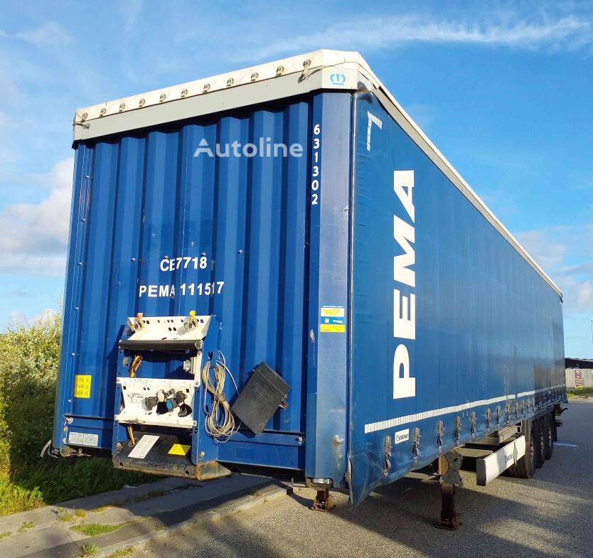 Krone Trailer Curtainsider Sliding Roof Straight poluprikolica sa kliznom ceradom (631302)
