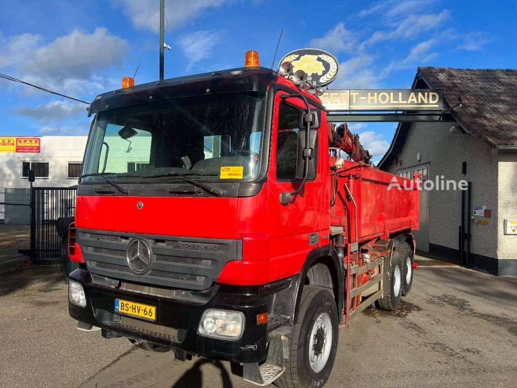 Mercedes-Benz Actros 3336 AK 6x6 Steel Springs CRANE TIRRE 131 kiper