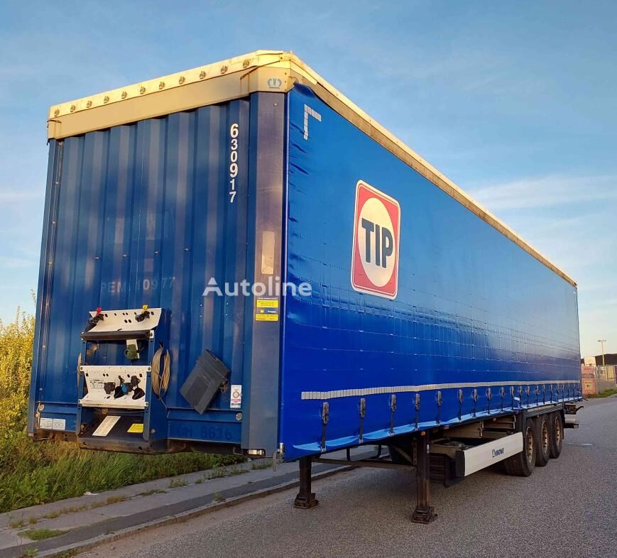 Krone Trailer Curtainsider Sliding Roof Straight poluprikolica sa kliznom ceradom (630917)