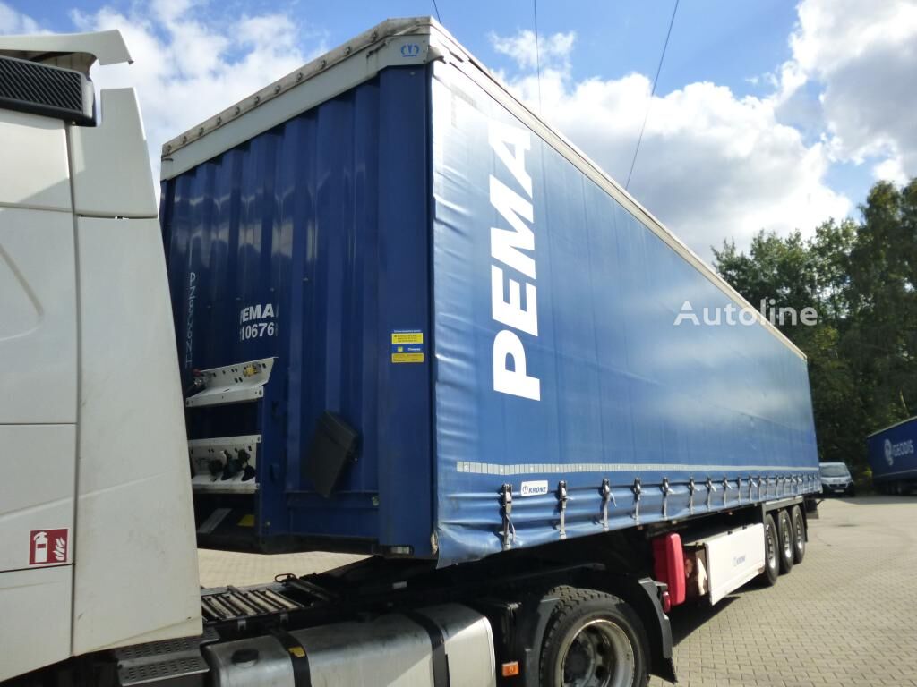 Krone Trailer Curtainsider Sliding Roof Straight poluprikolica sa kliznom ceradom