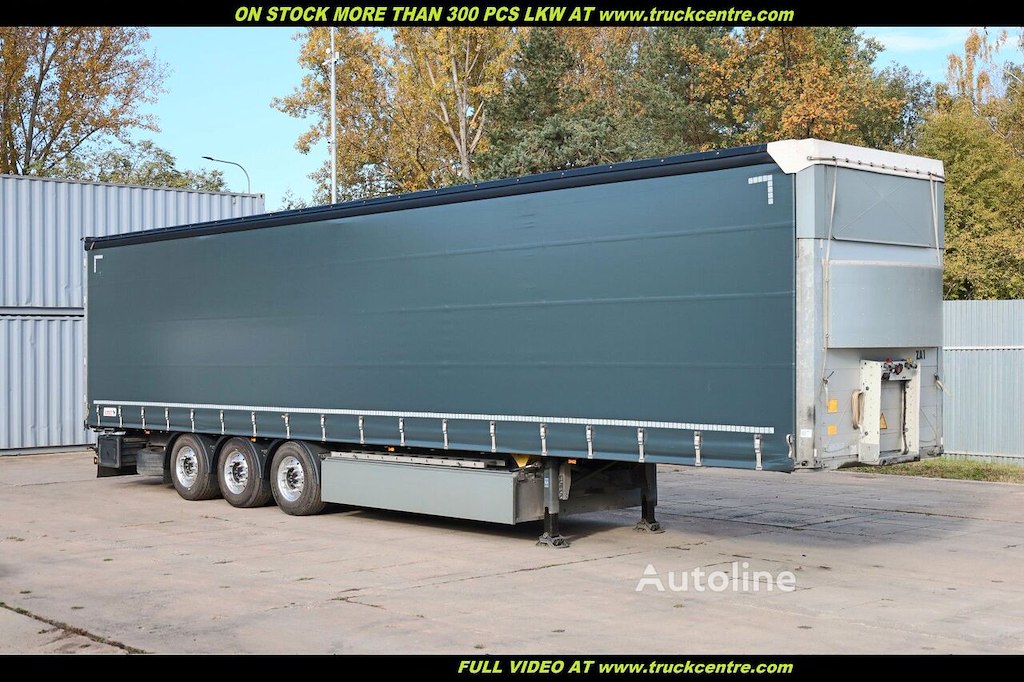 Schmitz Cargobull SCS 24/L, STANDARD, JOLODA, TWO LIFT AXLES poluprikolica sa kliznom ceradom