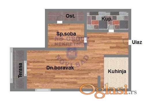 VEOMA POVOLJAN JEDNOIPOSOBAN STAN, POVRAT PDV-A!