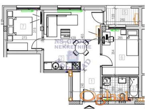 Izgradnja - Podbara - 53m2