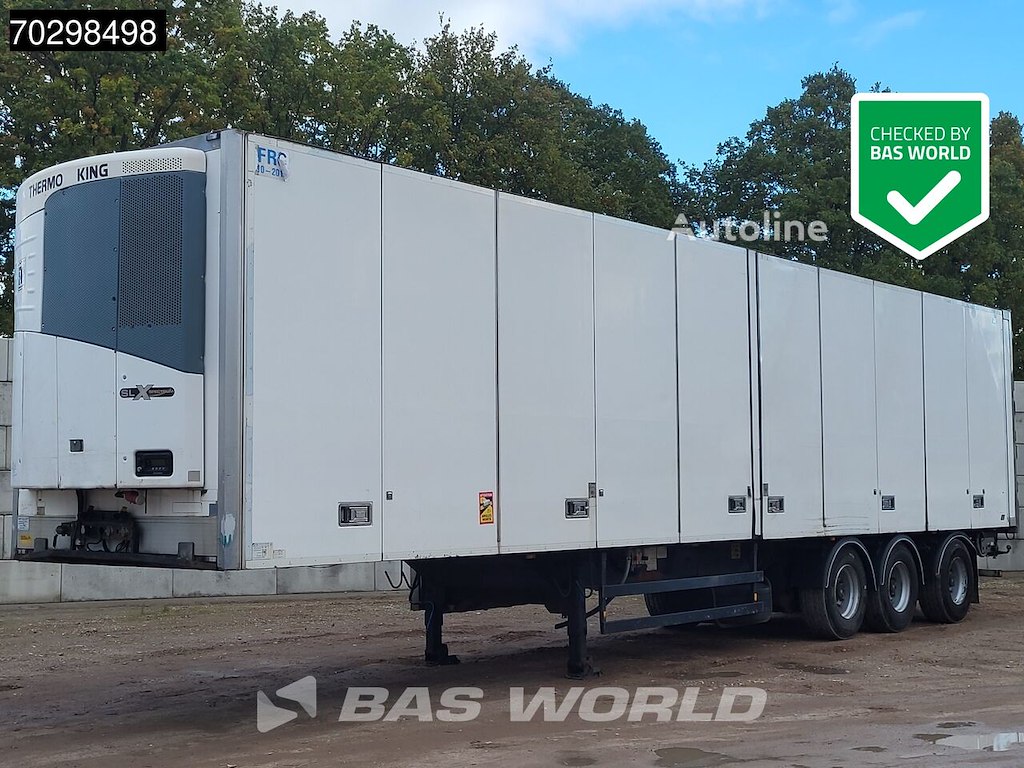 Närko S8HB13R62 3 axles Trailing steering axle Side Doors Liftachse poluprikolica hladnjača