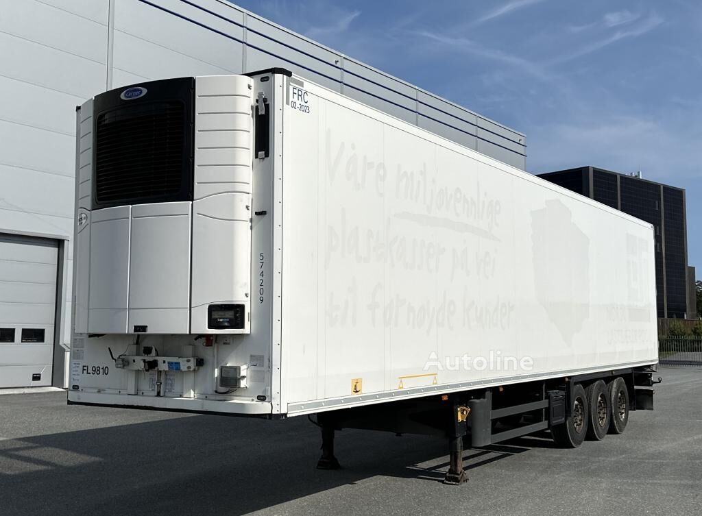 Schmitz Cargobull Trailer Reefer Flower Width & Dual Temp & Double Stock Straight poluprikolica hladnjača (574209)
