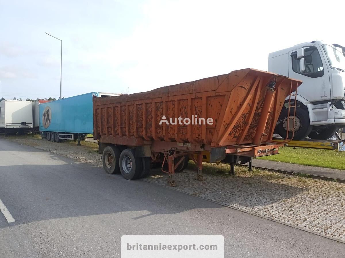 Basgaia 2 Axles Tipper Semi-Trailer | Spring Suspension | poluprikolica kipera