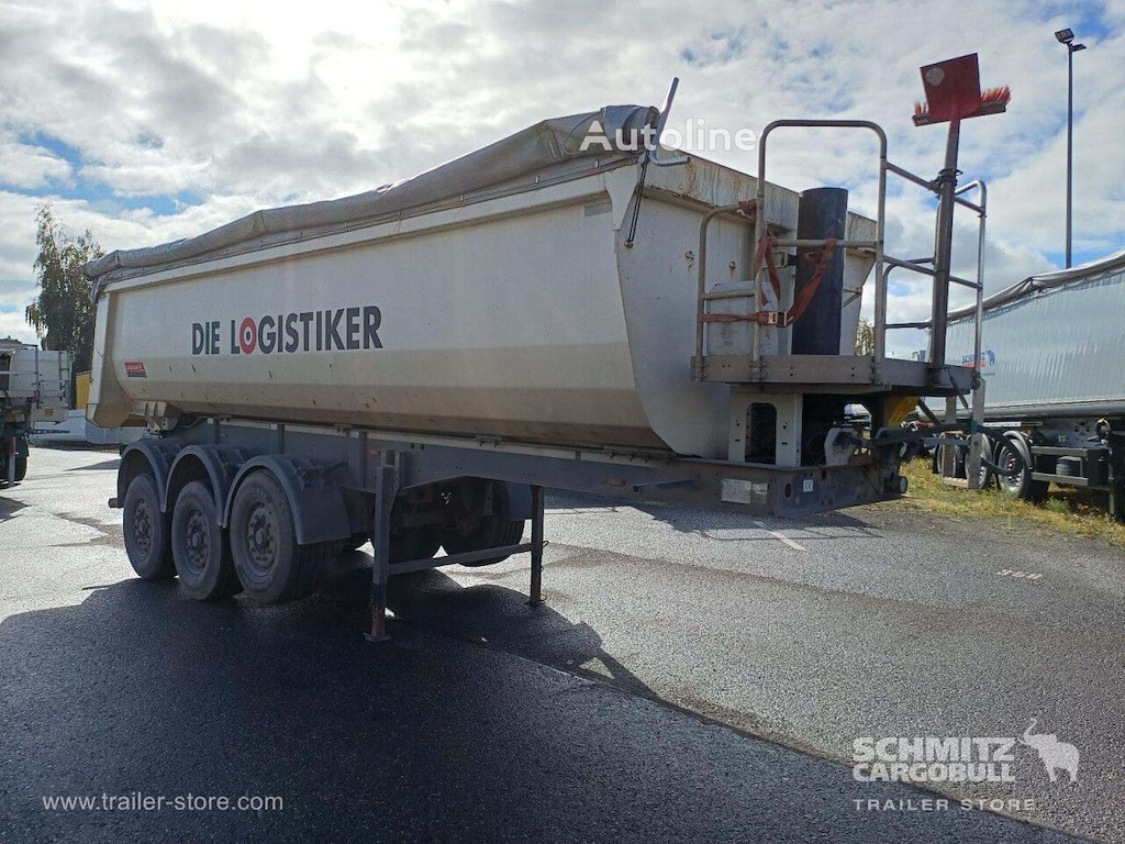 Langendorf Auflieger Kipper Stahlrundmulde 24mÂ³ poluprikolica kipera