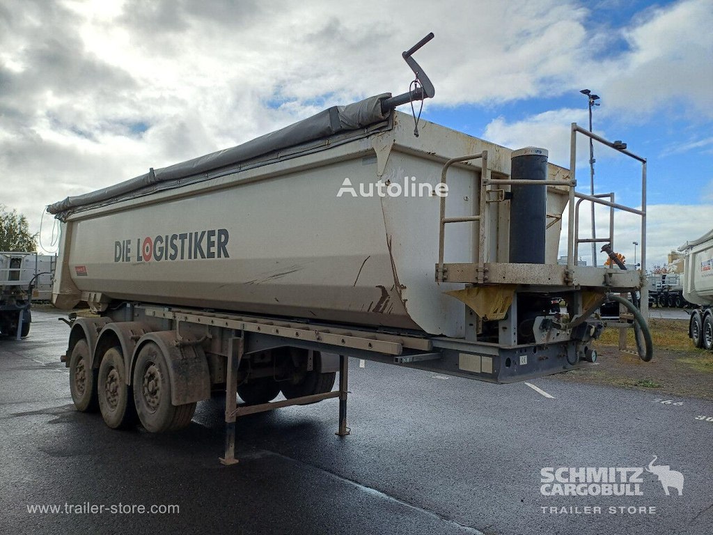 Langendorf Auflieger Kipper Stahlrundmulde 24mÂ³ poluprikolica kipera
