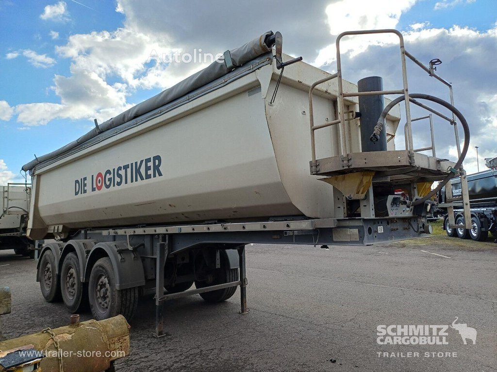 Langendorf Auflieger Kipper Stahlrundmulde 24mÂ³ poluprikolica kipera