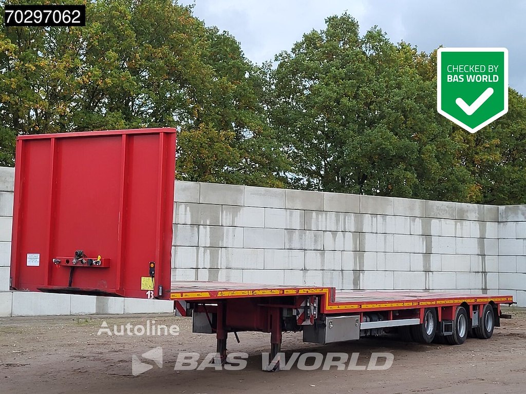 Draco DXB 345 Liftachse+ 2xLenkachse TUV 8/26 poluprikolica sa niskom platformom