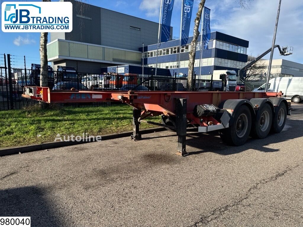Asca Chassis 20 ft poluprikolica za prevoz kontejnera