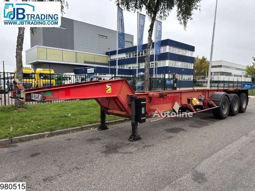 Asca Chassis 20 ft, ADR poluprikolica za prevoz kontejnera