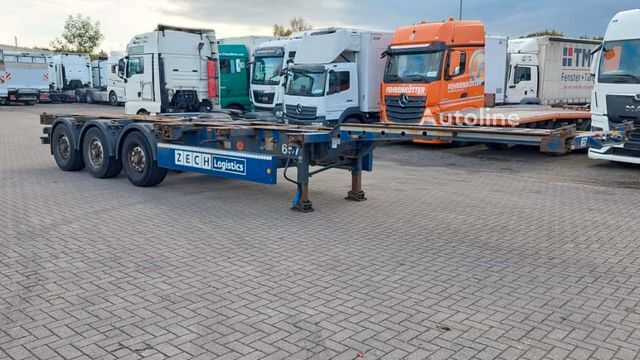 Krone 40´ Multi Chassis ADR LiftbarAchse 06/2013 poluprikolica za prevoz kontejnera