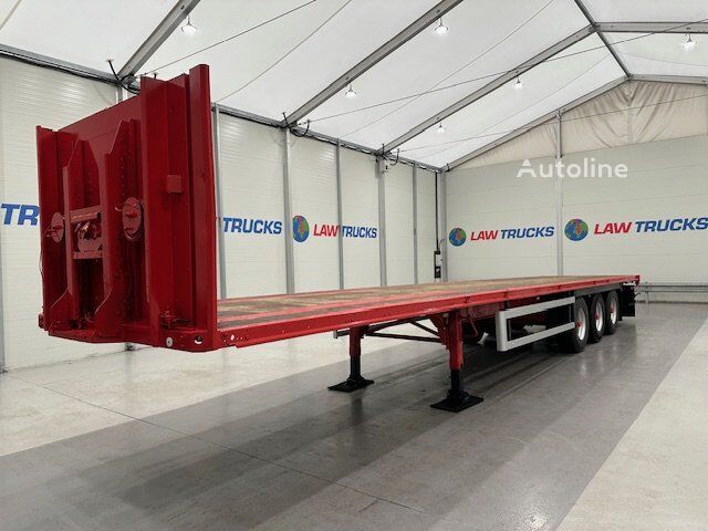 Schmitz Cargobull Tri Axle Flatbed Trailer poluprikolica platforma