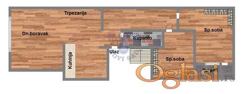 Četvorosoban stan u Petrovaradinu,75m2