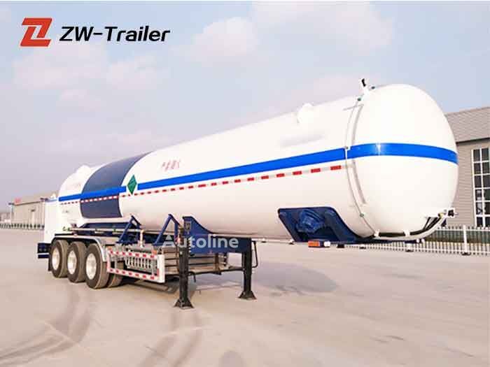 Nova ZW-Trailer 3 Axle Liquid Nitrogen Cryogenic Tank Trailer cisterna za prevoz hemikalija