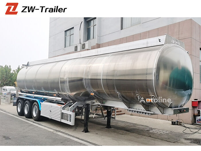 Nova ZW-Trailer 3 Axle Fuel Transport Aluminum Tanker Trailer poluprikolica autocisterna