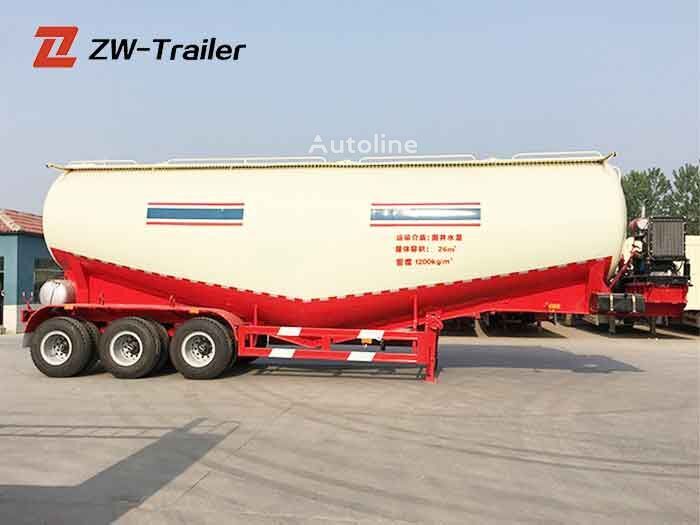 Nova ZW-Trailer 3 Axle Cement Bulk Carrier Semi Trailer for sale cisterna za prevoz cementa