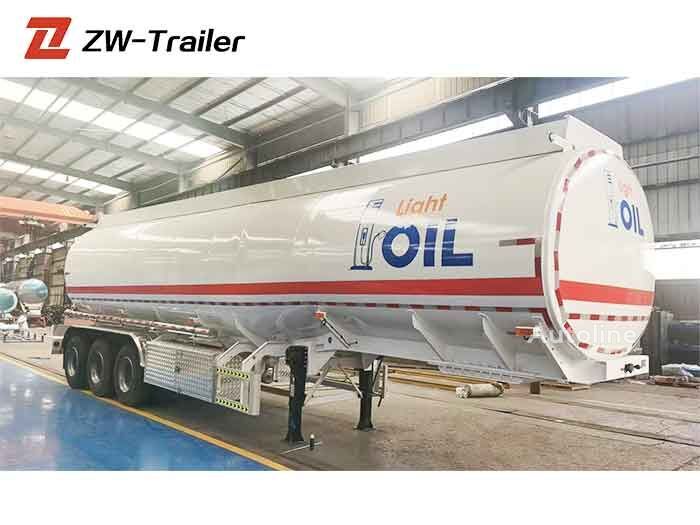 Nova ZW-Trailer 3 Axle Aluminum Fuel Tank Semi-Trailer for sale Saudi Arabia cisterna za goriva i maziva