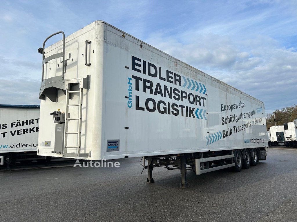 Knapen Trailers Knapen K100/KT01, 10 mm, Liftachse, Rollplane, Funk poluprikolica sa pokretnim podom