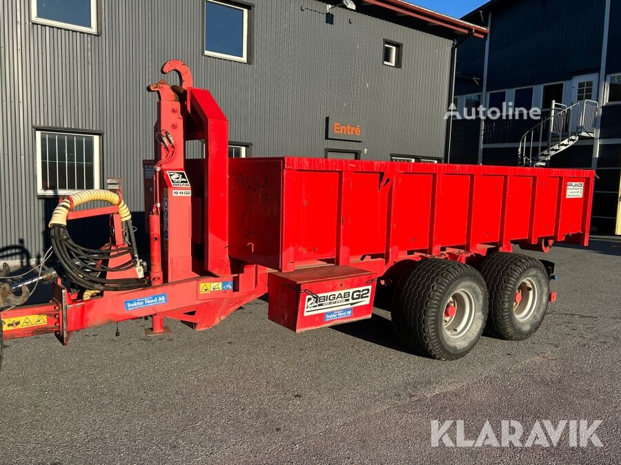 Prodaje se Bigab 10-14 G2 prikolicu kiper na aukciji
