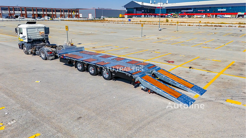Nova STU Tandem Trailer - 3 Axle Remorque Trailer prikolica sa niskom platformom