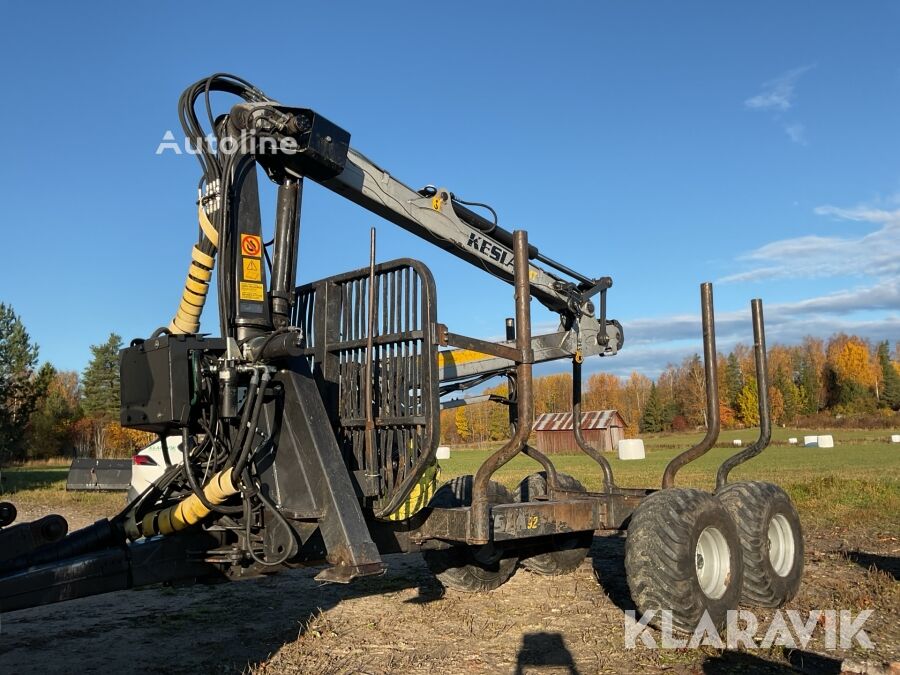 Prodaje se Kesla 92 med kran 204T šumarsku prikolicu na aukciji