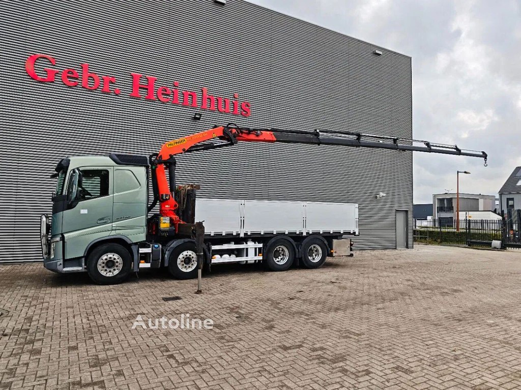 Palfinger PK 22002-EH 6 x Hydr Volvo FH 460 8x4 kamion s ravnom platformom