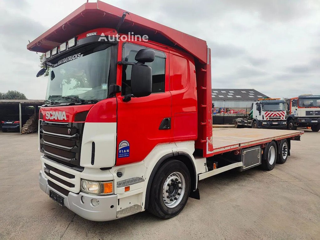 Scania G480 LB6X2*4HNB PLATFORM kamion s ravnom platformom