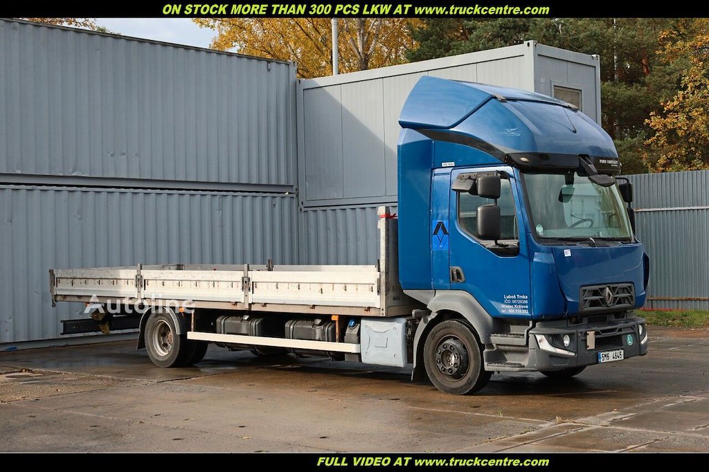 Renault D 250, EURO 6, 12 TONS kamion s ravnom platformom