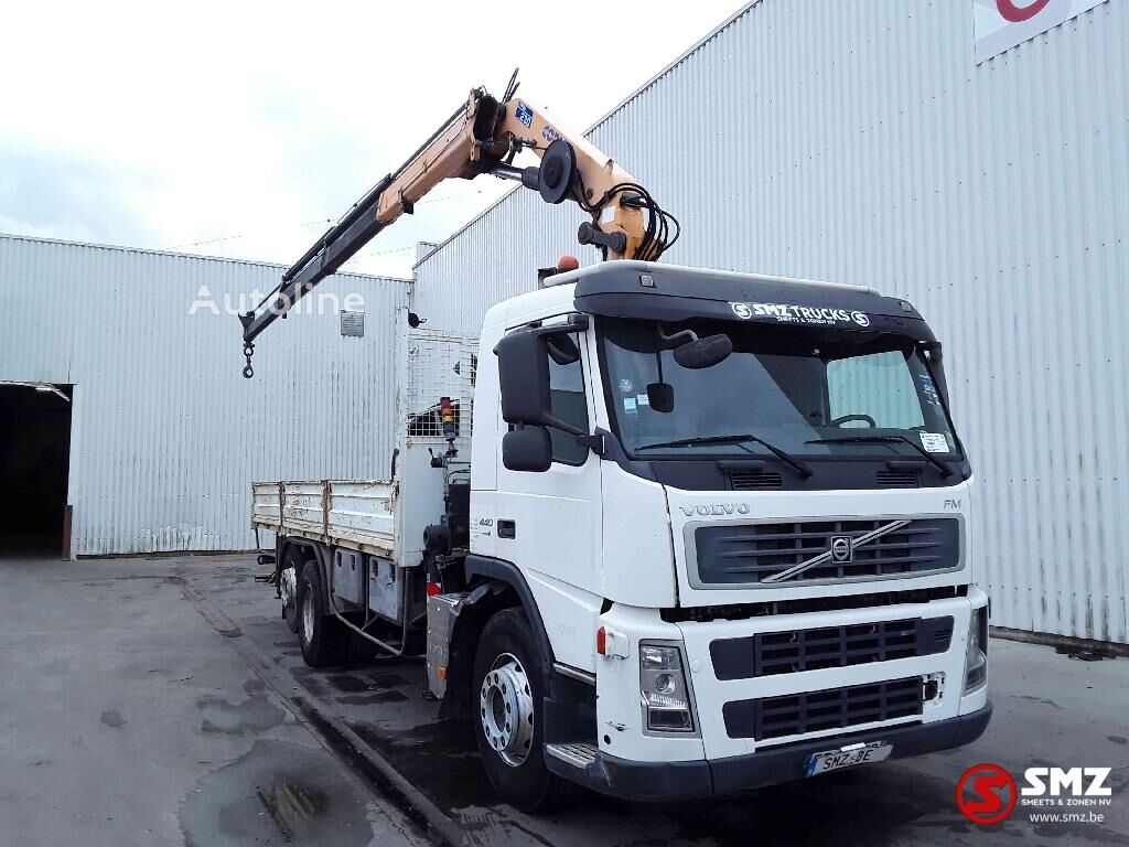 Volvo FM 12 440 copma 230.3+remote kamion s ravnom platformom