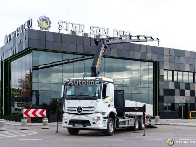 Mercedes-Benz MERCEDES BENZ AROCS 2532 6x2 PALFINGER PK 22002 kamion s ravnom platformom