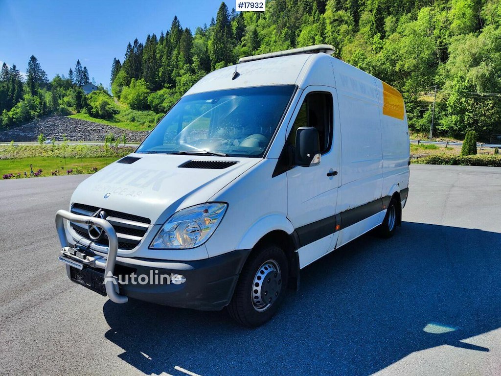Mercedes-Benz Sprinter 516CDI Spylebil. Feierabend & Fock, Steam mašina za čišćenje kanalizacije