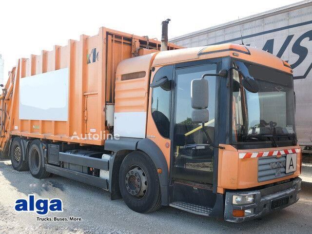 MAN 26.350 TGA 6x2, Haller, 24m³, Klima, 4 Sitze kamion za smeće