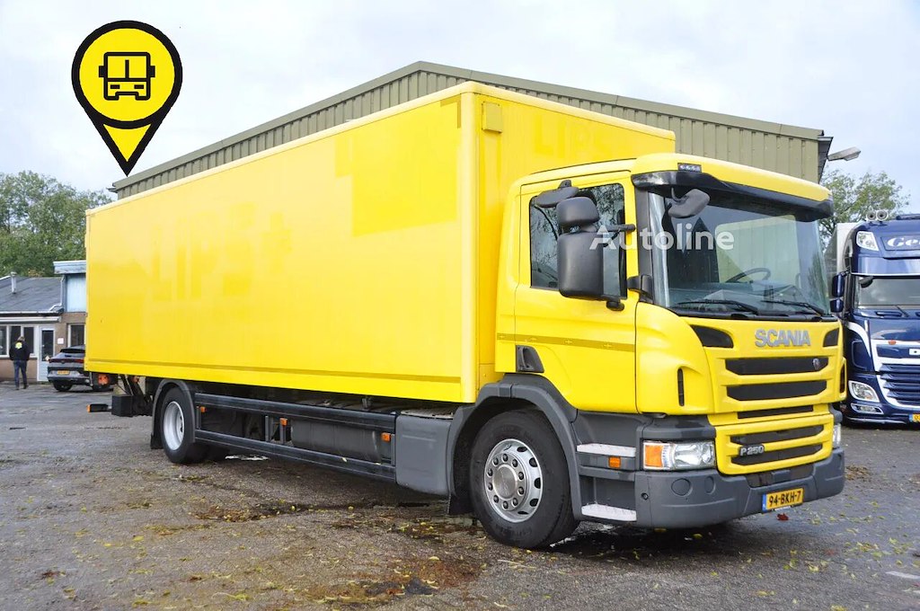 Scania P250 4X2 2018 VAN HOOL + DHOLLANDIA kamion furgon