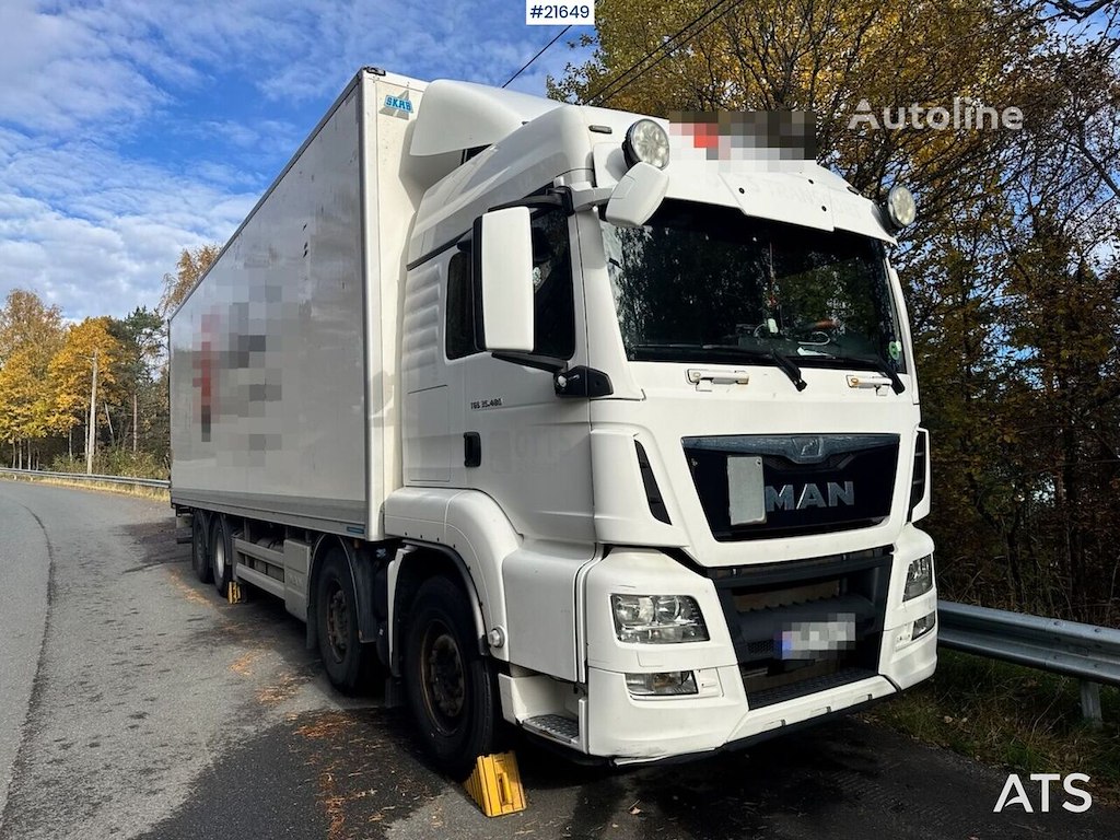 MAN MAN TGS 35.480 8x2 Skapbil m/ Full sideåpning kamion furgon