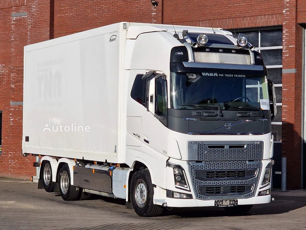 Volvo FH 16.750 Globetrotter XL 6x2 - Ekeri box with sidedoors - Retar kamion furgon